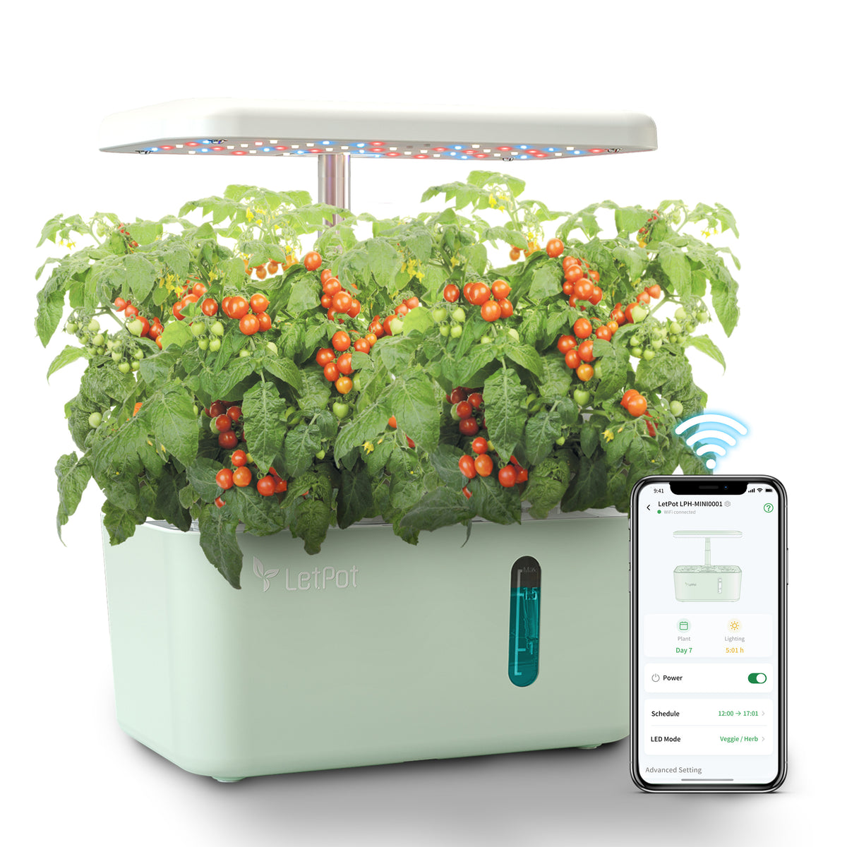 LetPot Mini Indoor Hydroponic Garden with App Control, Indoor growing ...