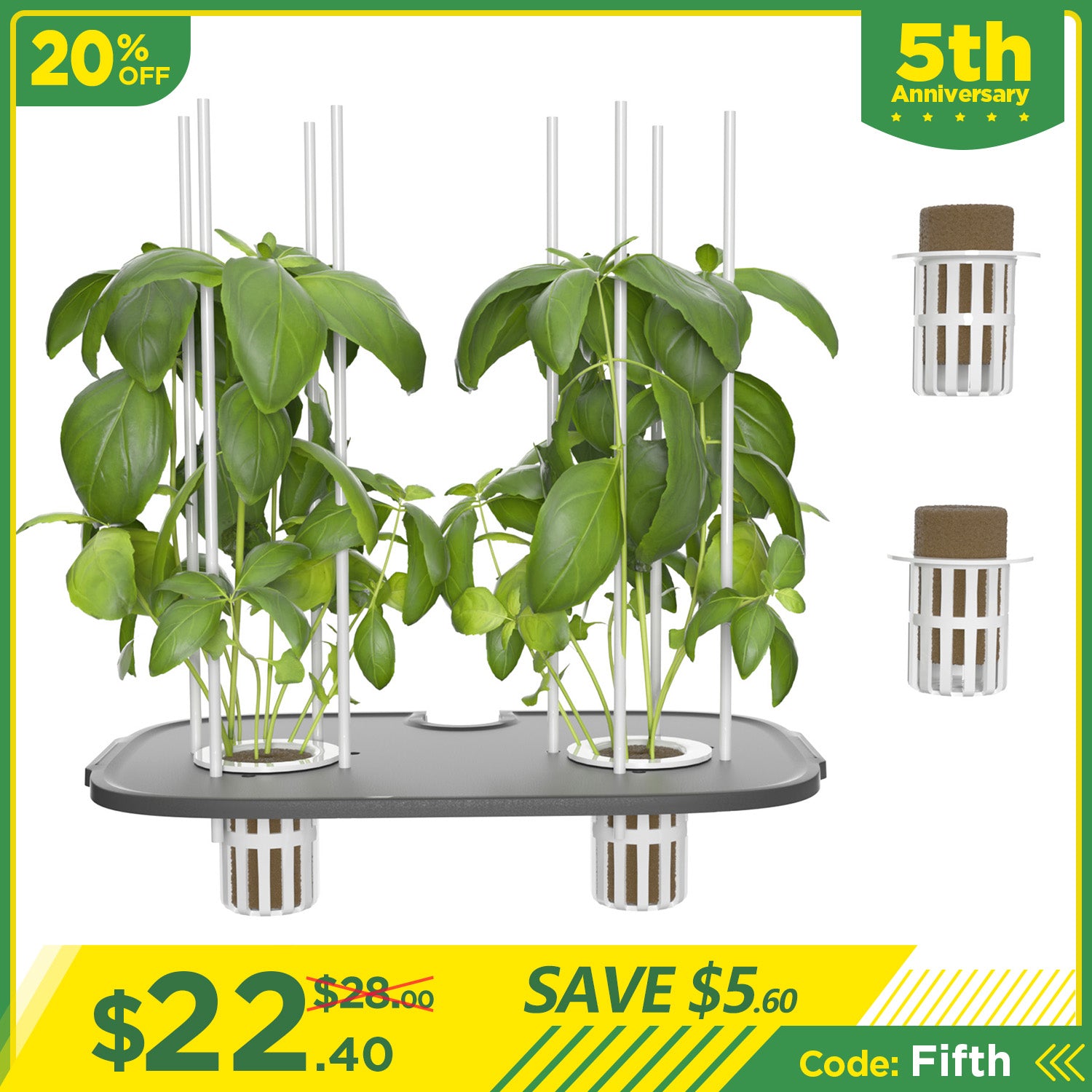 2 Pod Growing Tray for LetPot Max Hydroponics Garden | LetPot®