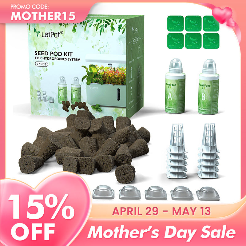 Replacement Seed Pod Kits for LetPot Mini Indoor Hydroponic Garden ...