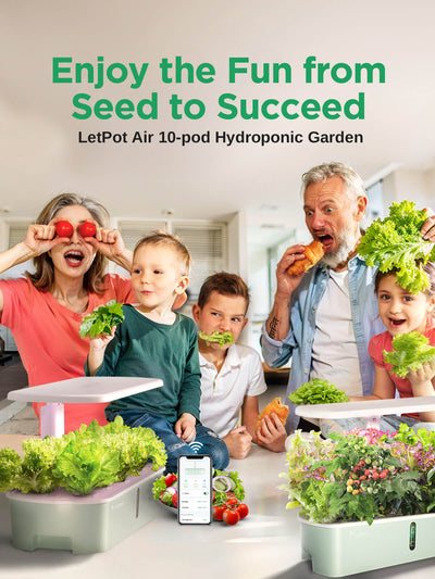 LetPot® indoor Garden, Hydroponic Smart Planter with App Control