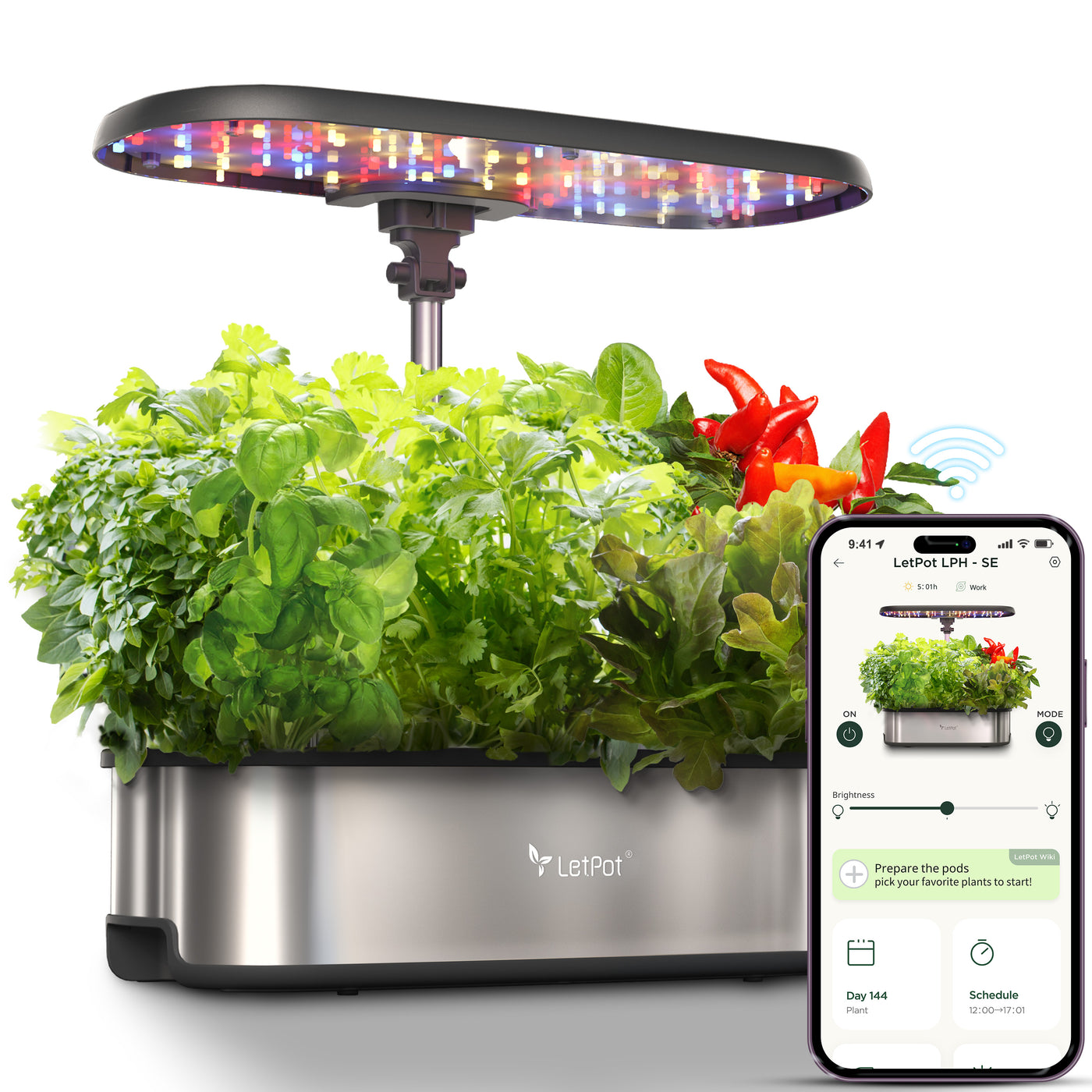 Instructions: How to use LetPot Hydroponic indoor garden