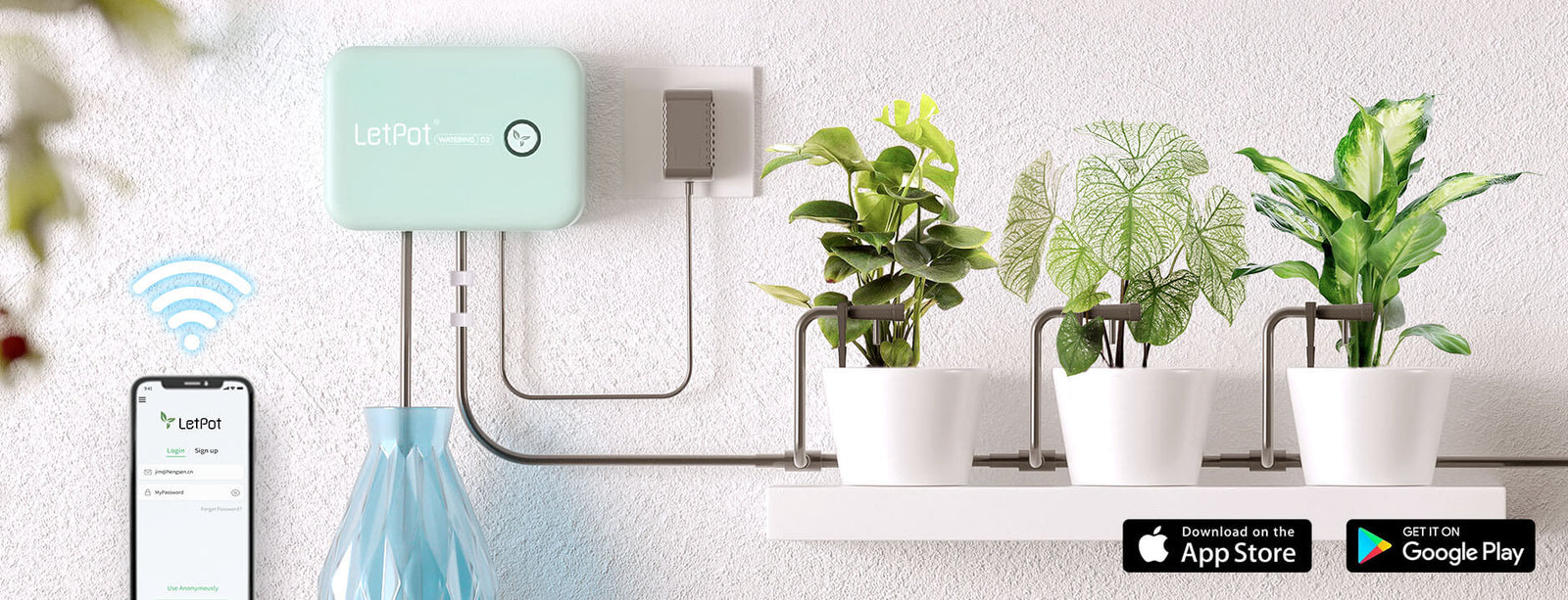 LetPot Drip Irrigation System | Automatic Watering Device, Self ...