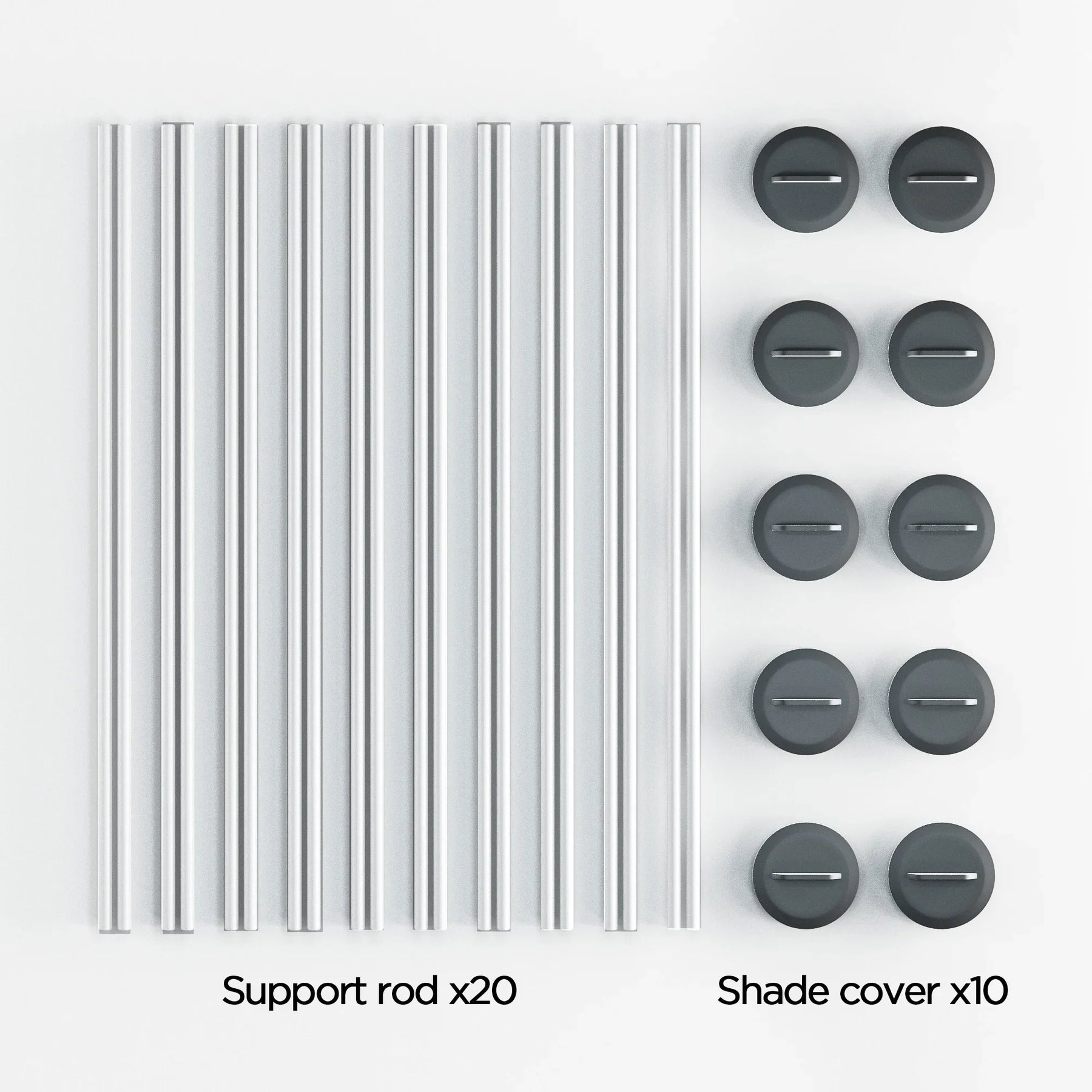 Supporting Rods and Blackout Covers For LetPot Indoor Gardens
