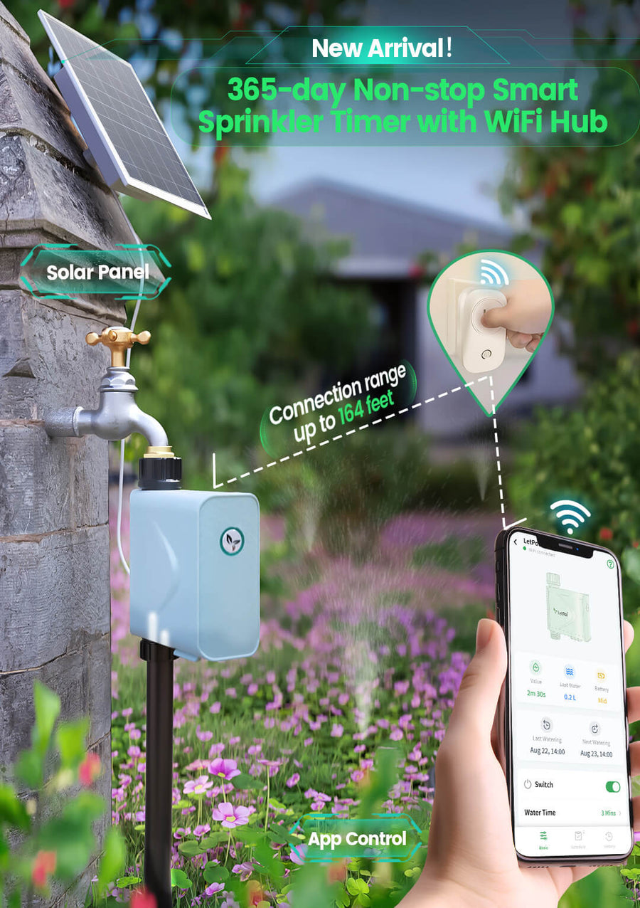 LetPot® indoor Garden, Hydroponic Smart Planter with App Control