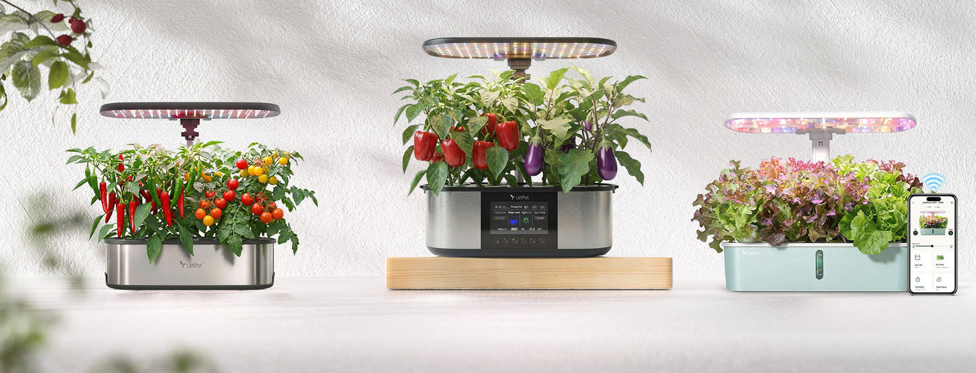 App controlled indoor hydroponic planters - LetPot®