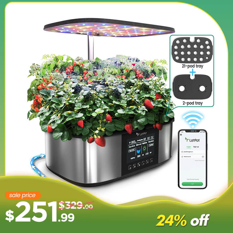 App controlled indoor hydroponic planters - LetPot®
